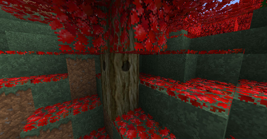 红枫树 (Red Maple) - [MT]枫树 (MapleTree) - MC百科|最大的Minecraft中文MOD百科