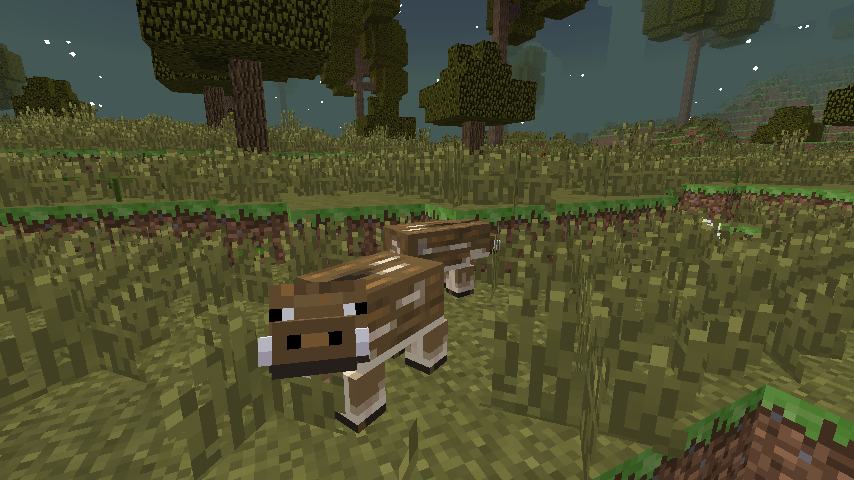 野猪 (Wild Boar) - [TF]暮色森林 (The Twilight Forest) - MC百科|最大的Minecraft中文MOD百科