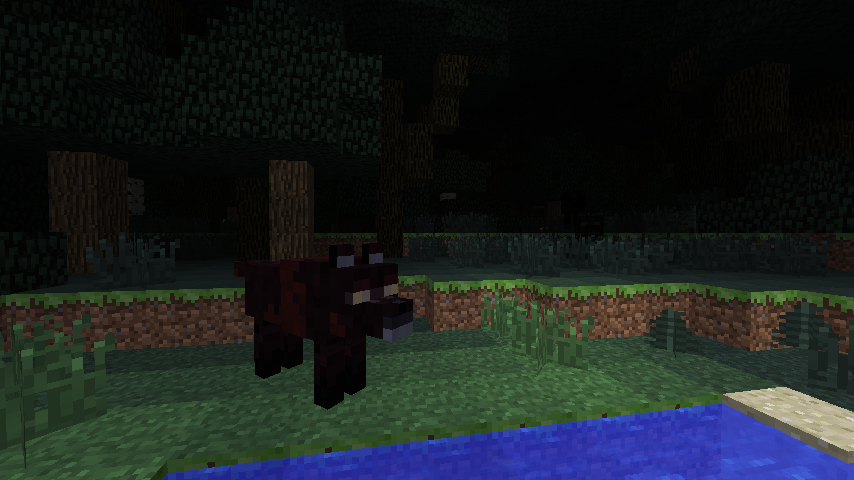 迷雾狼 (Mist Wolf) - [TF]暮色森林 (The Twilight Forest) - MC百科|最大的Minecraft中文MOD百科