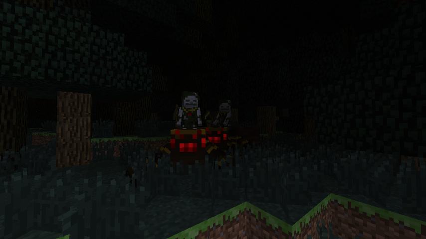 国王蜘蛛 (King Spider) - [TF]暮色森林 (The Twilight Forest) - MC百科|最大的Minecraft ...