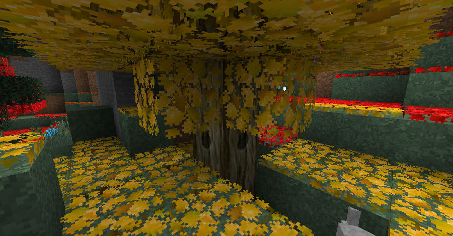 黄枫树 (Yellow Maple) - [MT]枫树 (MapleTree) - MC百科|最大的Minecraft中文MOD百科