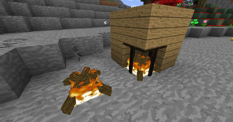 篝火 (たき火) - [MT]枫树 (MapleTree) - MC百科|最大的Minecraft中文MOD百科